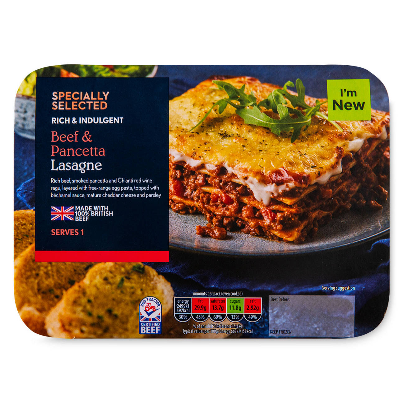 Beef & Pancetta Lasagne | ALDI UK